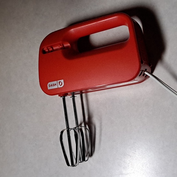 Dash | Kitchen | Dash Electric Red Hand Mixer | Poshmark